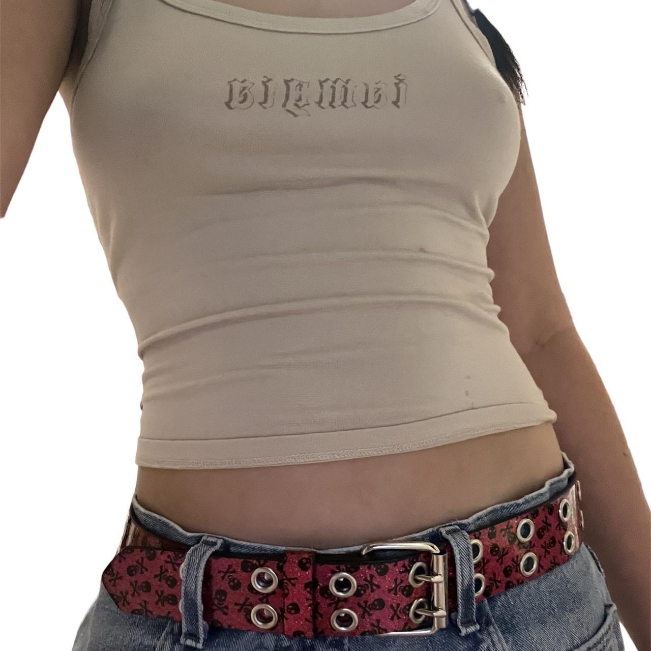 brand new!!! y2k 2000s style mcbling hot pink... - Depop