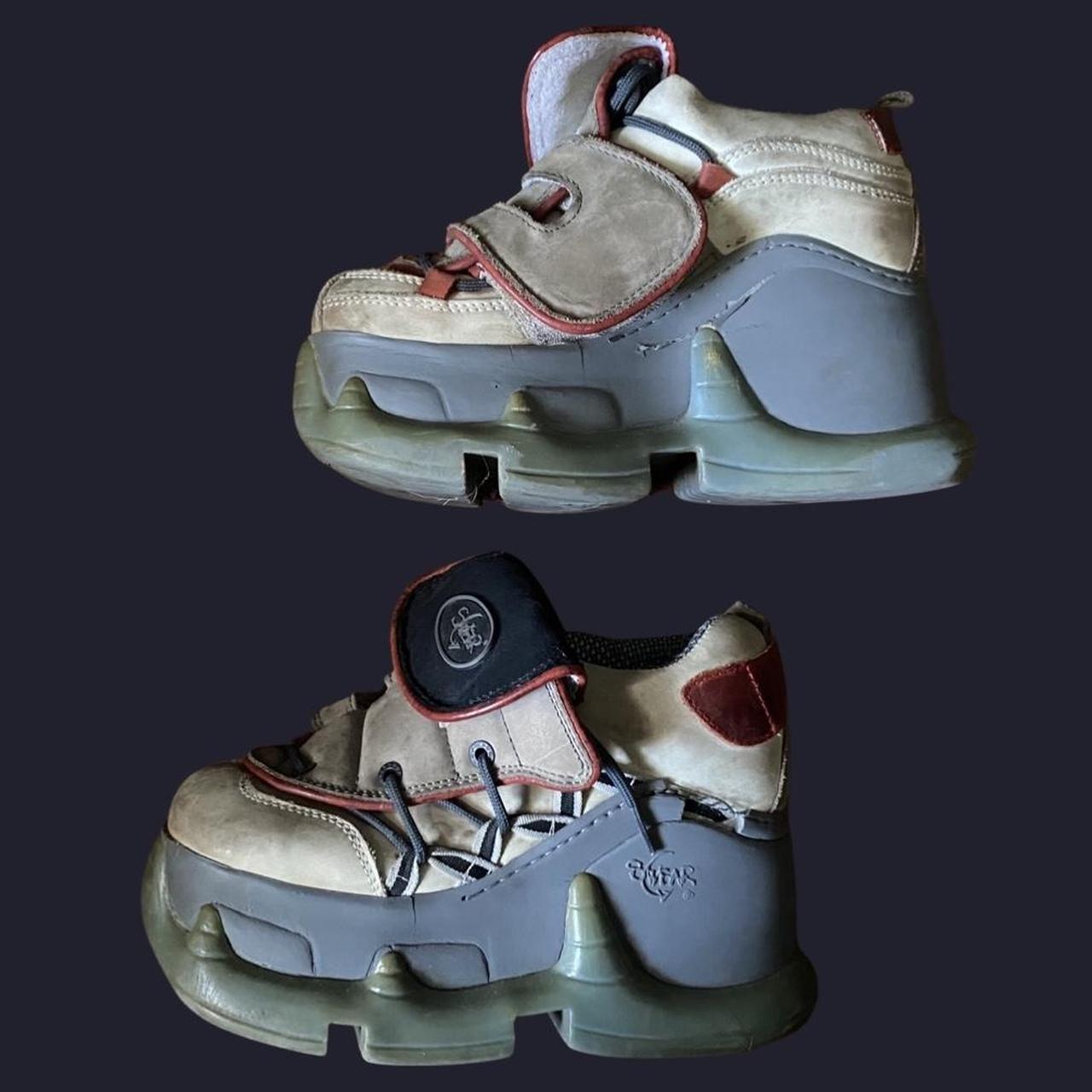 Vintage swear london rave platform shoes from the... - Depop