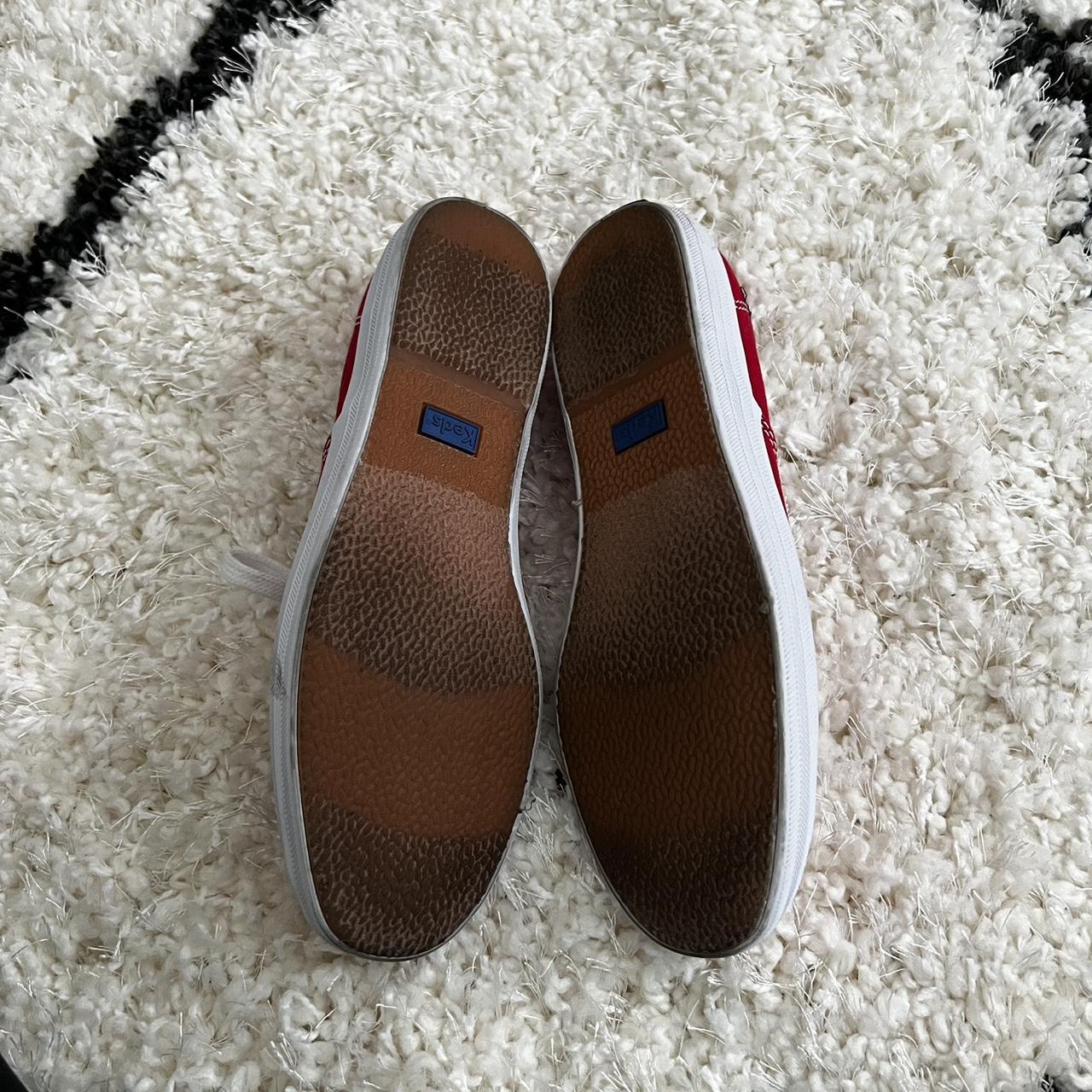 Keds red champion sneakers 7 Worn once in excellent... - Depop