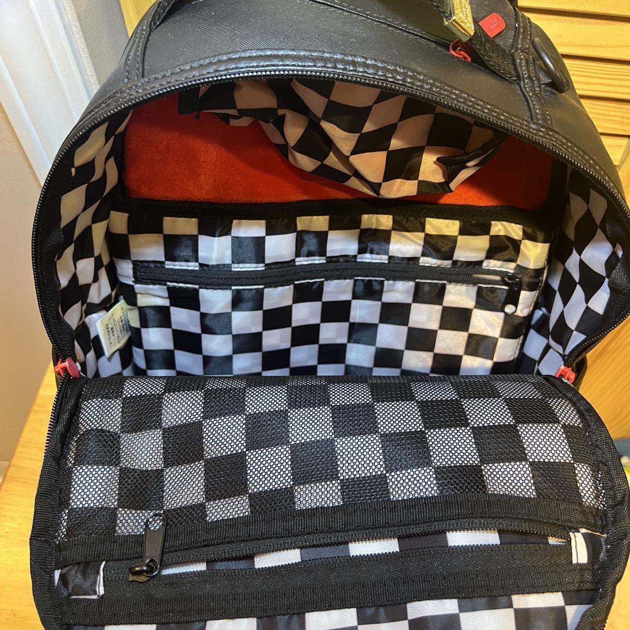 Sprayground Fire Backpack - Depop