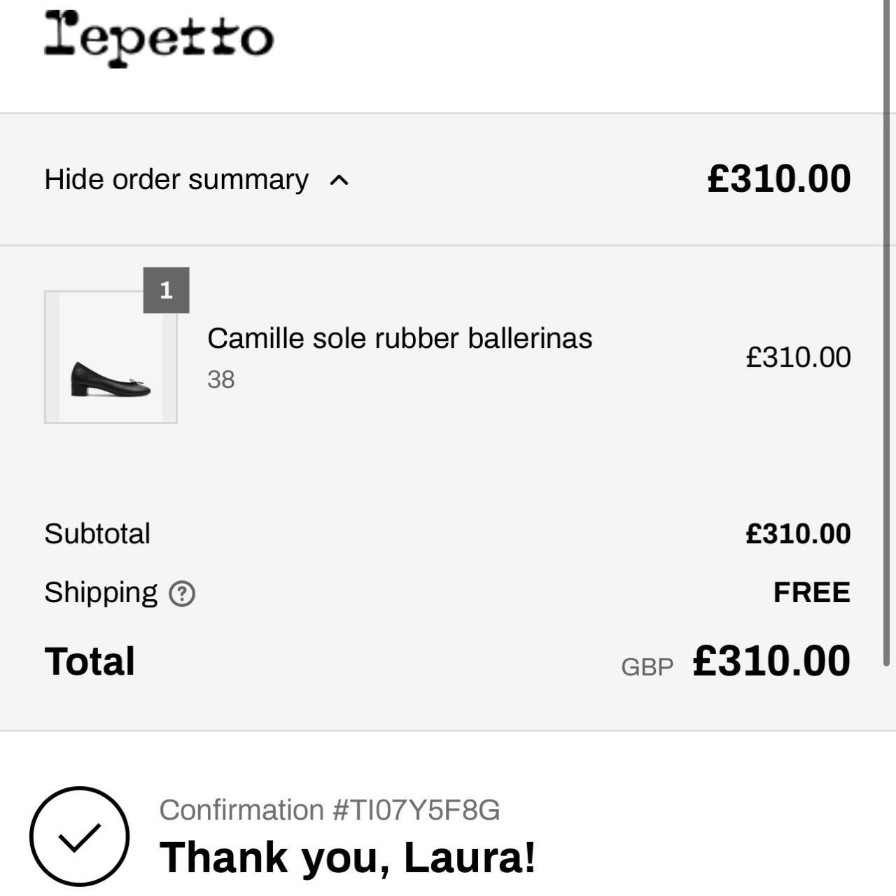 Repetto Camille Rubber Sole Ballerinas 🖤 • Brand... - Depop