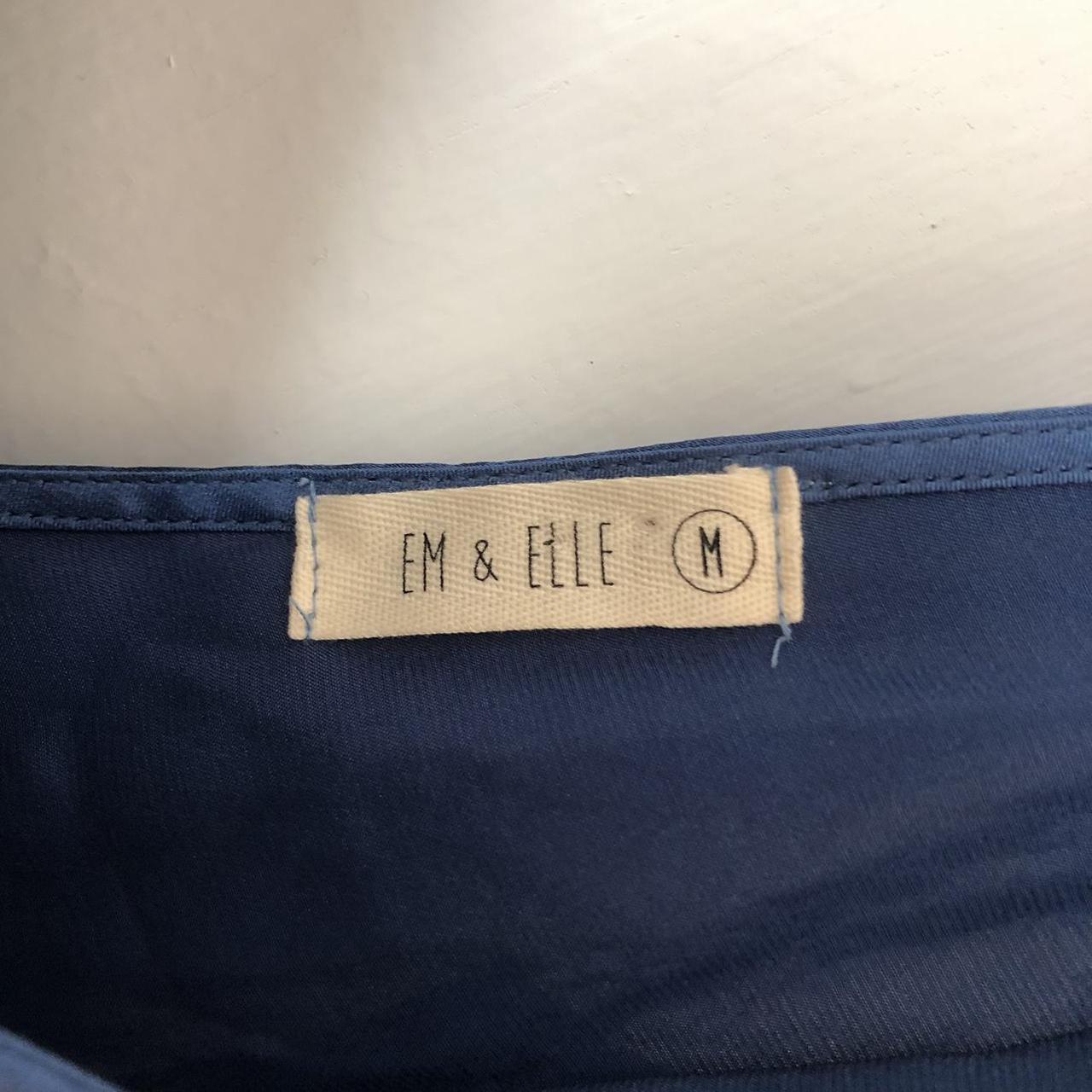 ELLE Women's Blue Dress | Depop