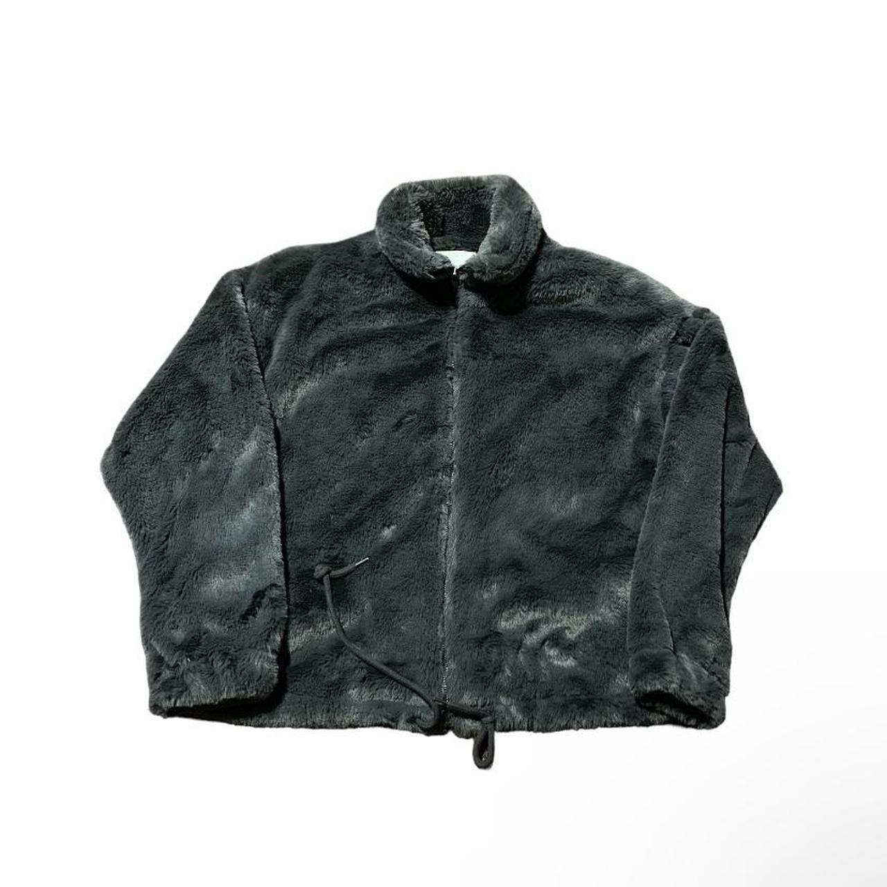 fuzzy jacket, super soft and overly comfy size... - Depop