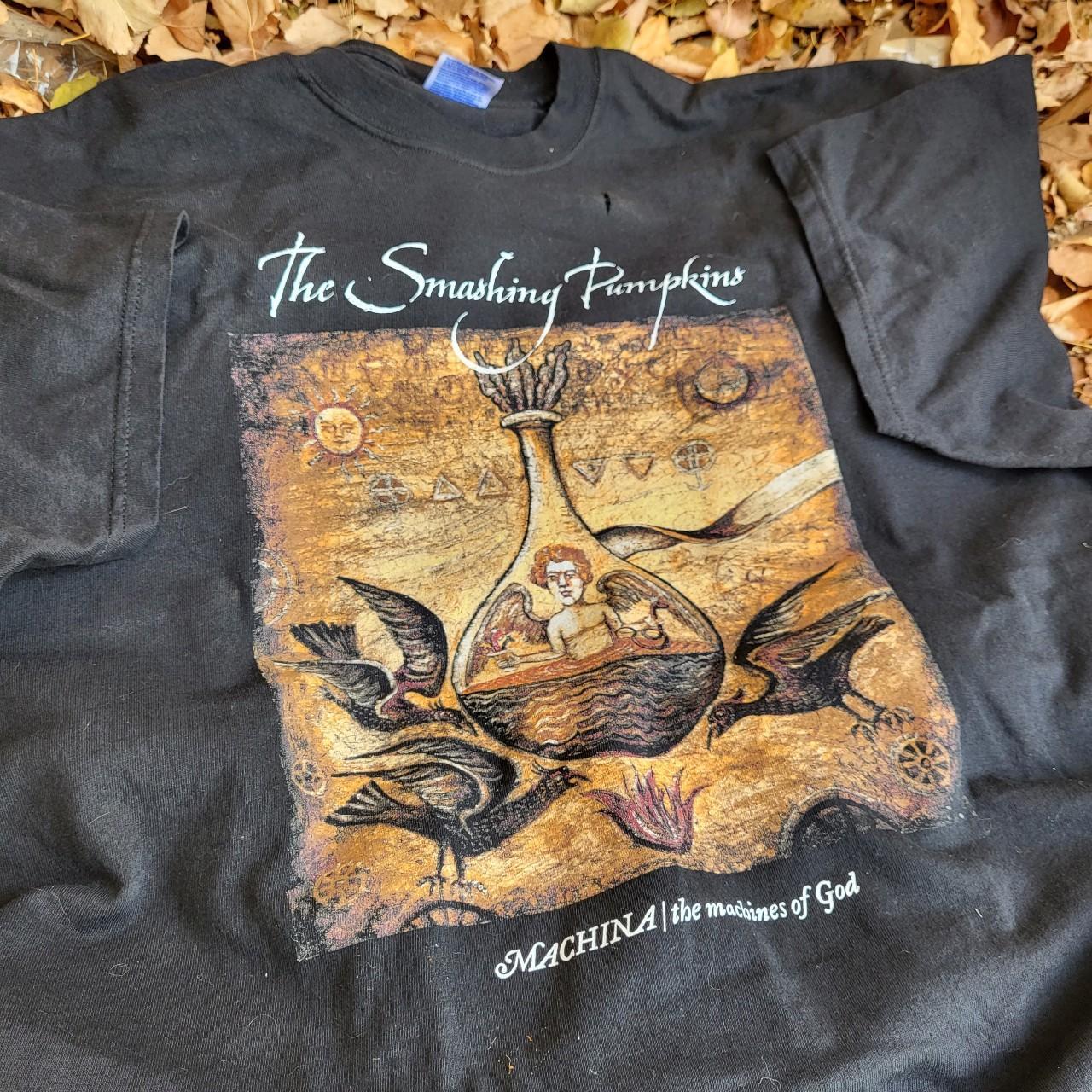 Vintage The Smashing Pumpkins Band T Shirt Size... - Depop