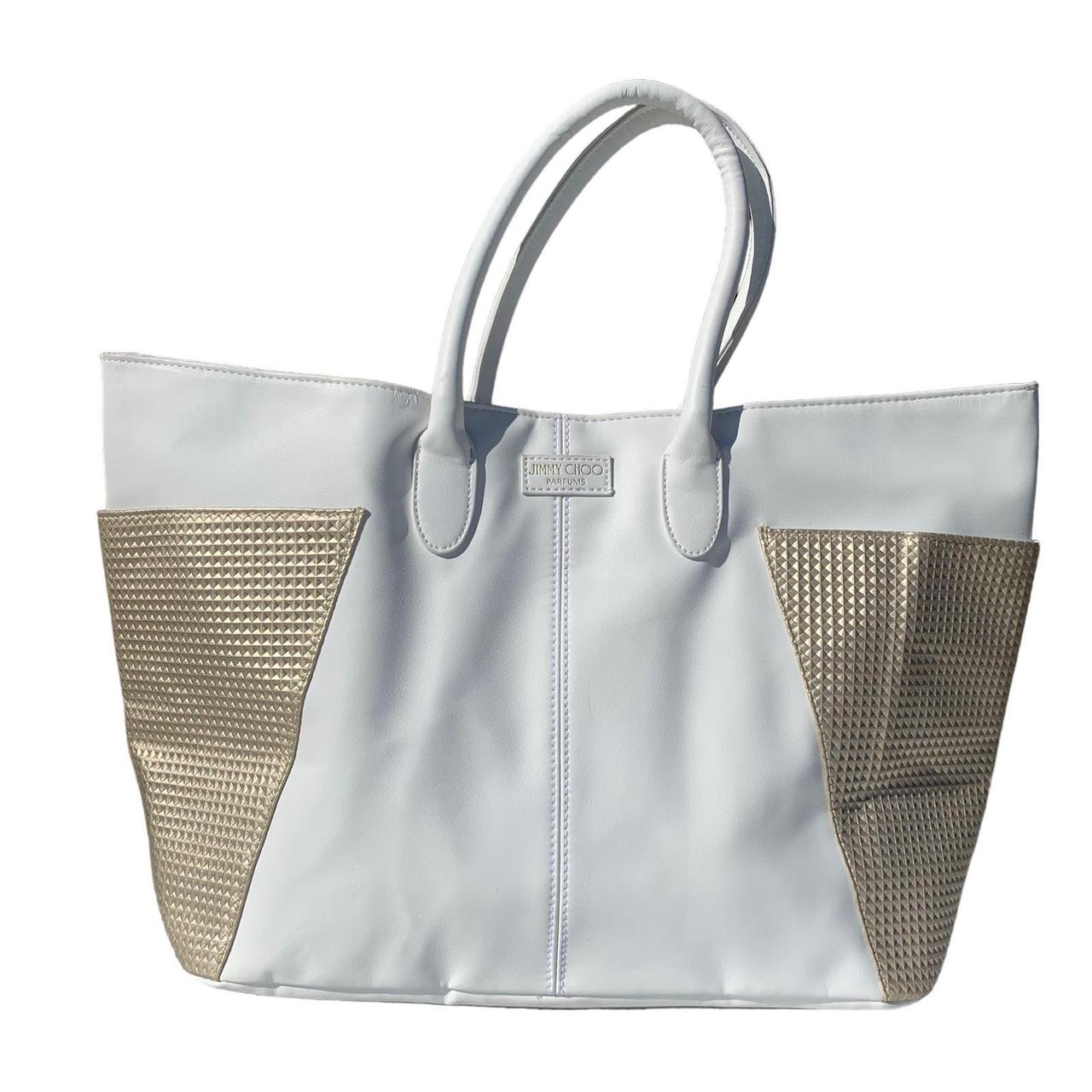 Jimmy Choo Parfums Tote Bag Womens Handbag White... - Depop