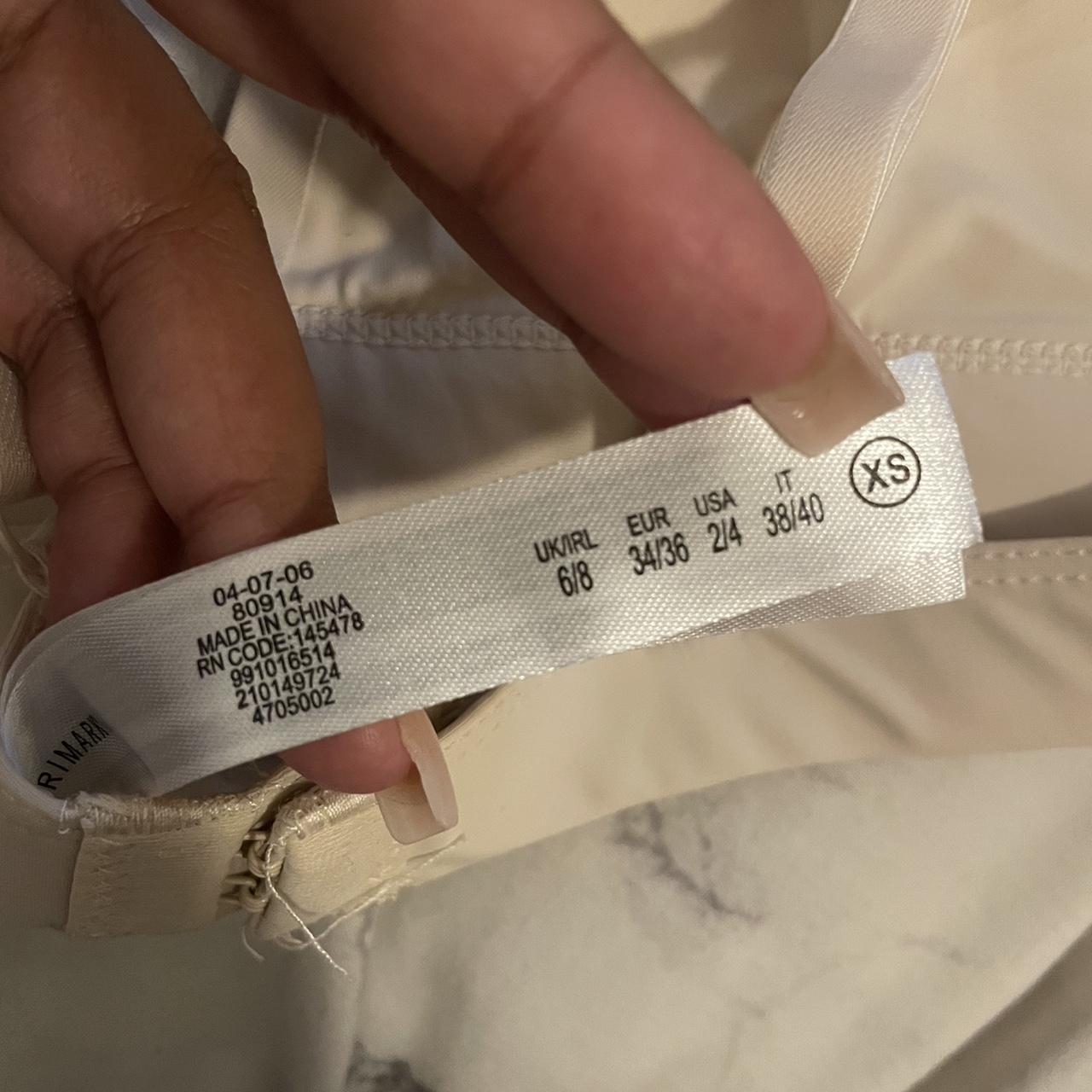 Nude triangle bra from Primark. Size 6/8 - XS. Brand... - Depop