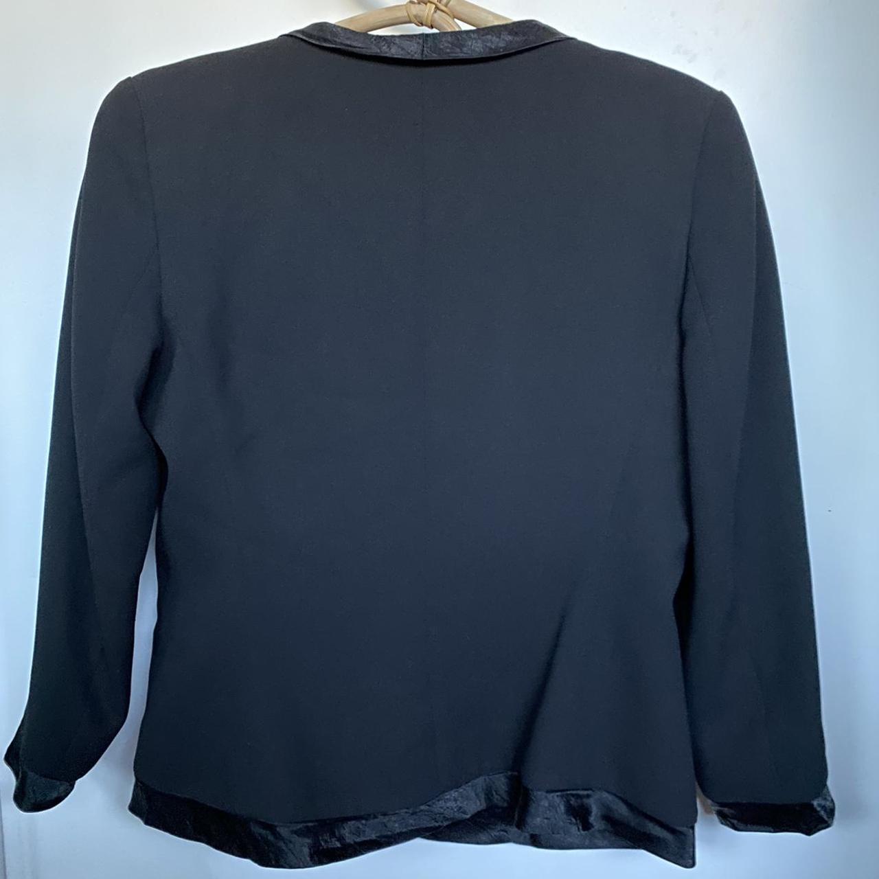 Vintage CARLA ZAMPATTI jacket Beautiful black button... - Depop