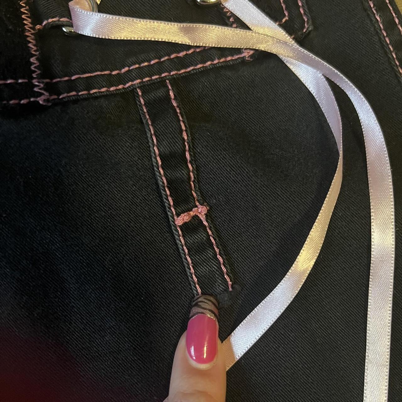 Tripp NYC pink ribbon pants Size 0 but check... - Depop