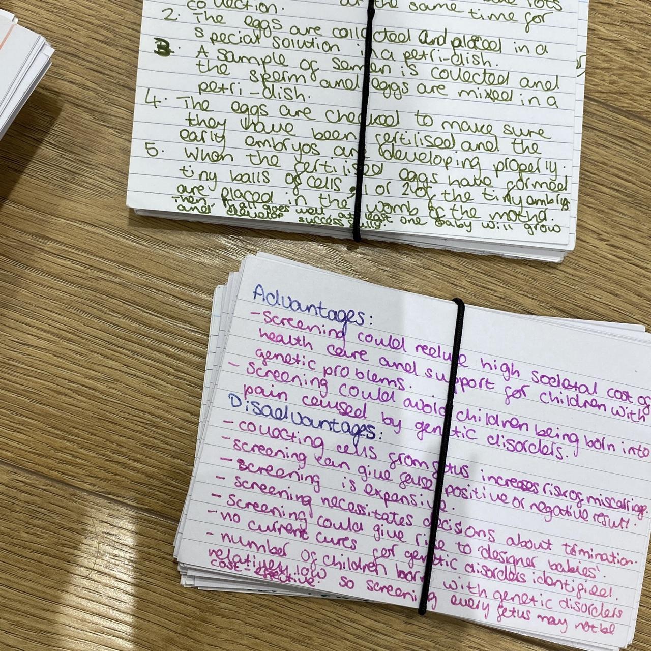 Gcse biology revision flashcards #flashcards... - Depop