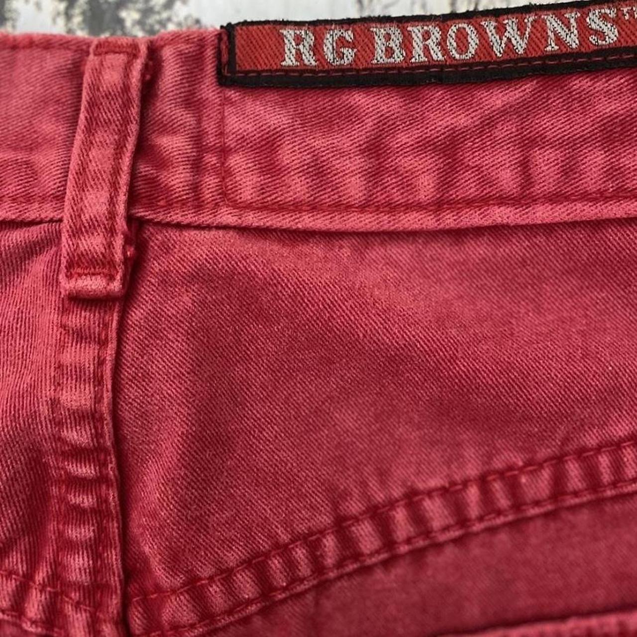 American Vintage Women's Red Jeans | Depop