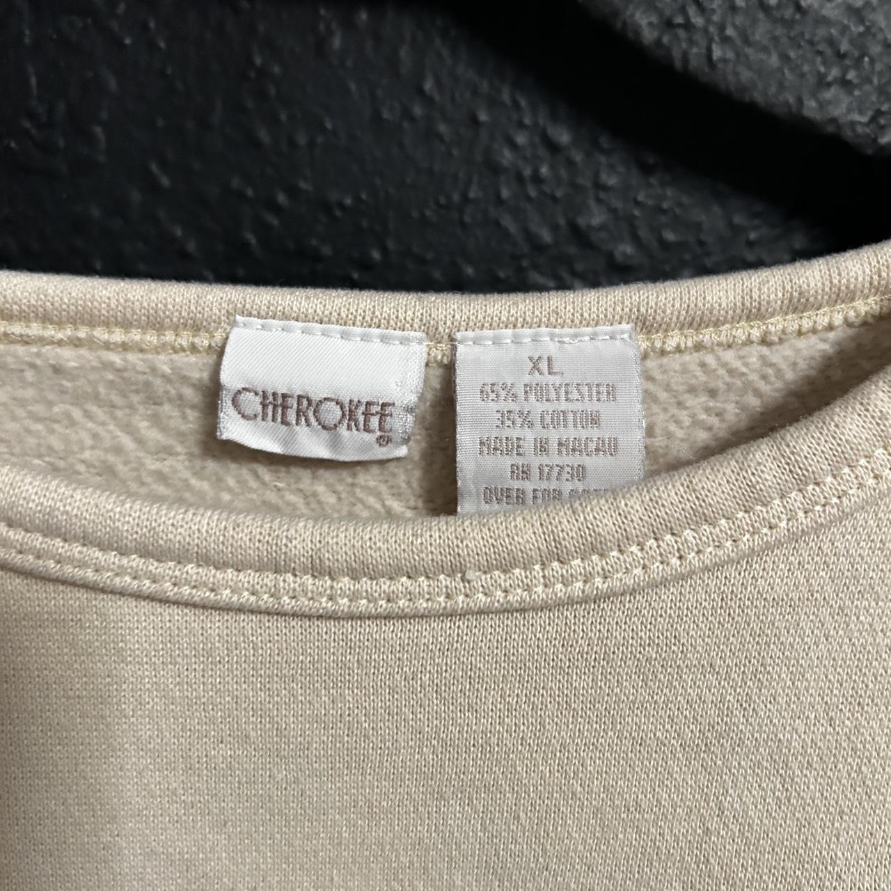 90s Cherokee Embroidered Sweatshirt Beautiful... - Depop