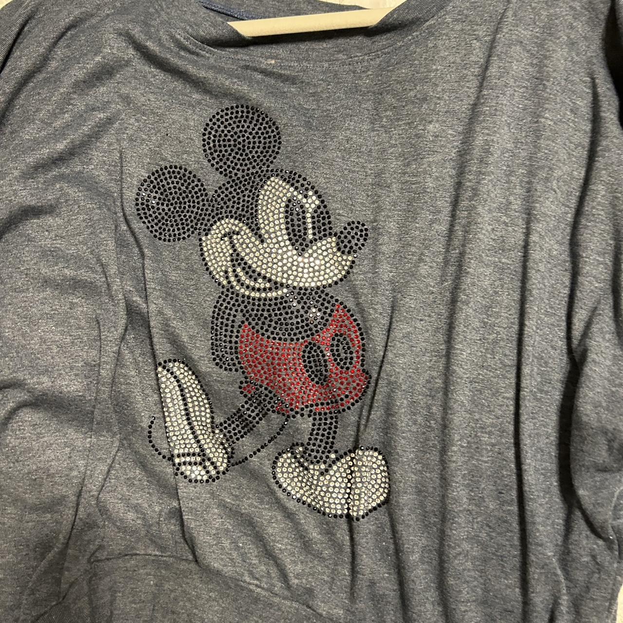 mickey mouse long sleeve shirt - Depop