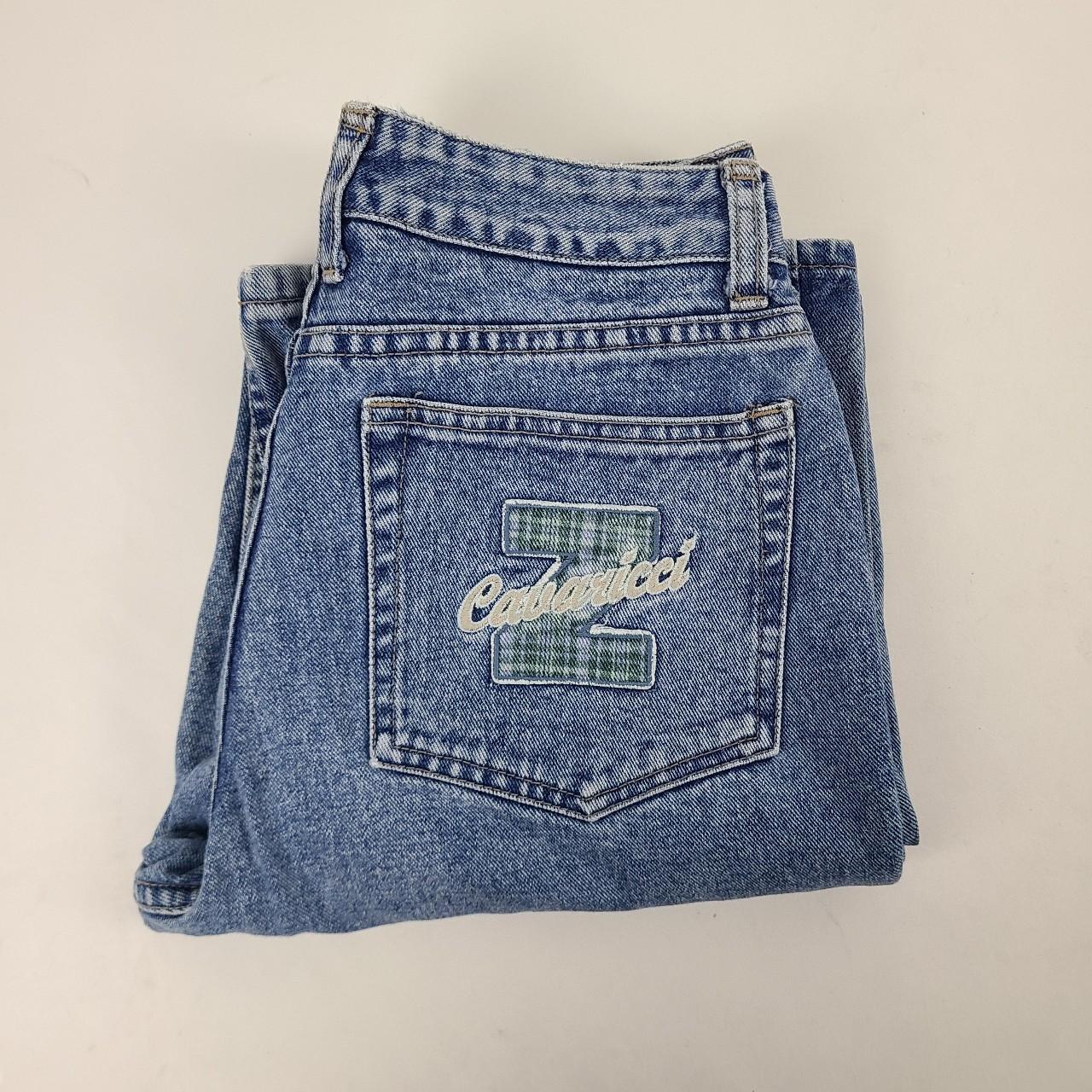 Vintage Z Cavaricci High Waisted Mid Wash Jeans.... | Depop