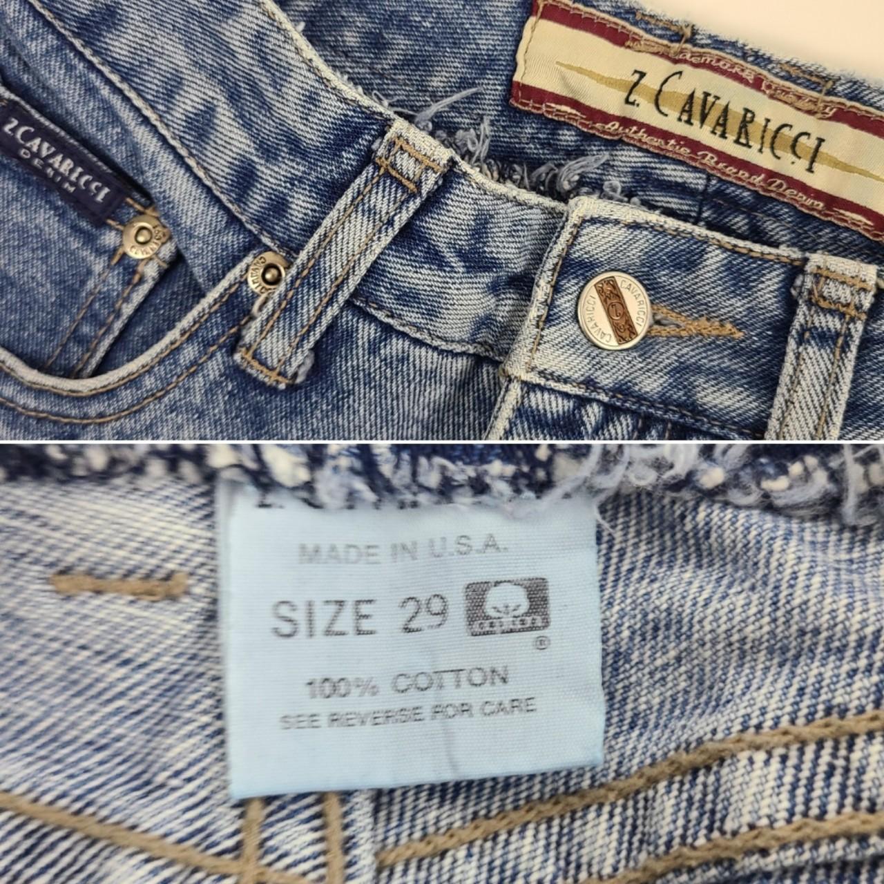 Vintage Z Cavaricci High Waisted Mid Wash Jeans.... | Depop