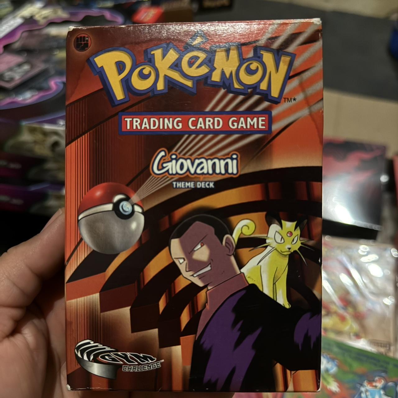 Pokémon Giovanni gym challenge Trading Card Game... - Depop