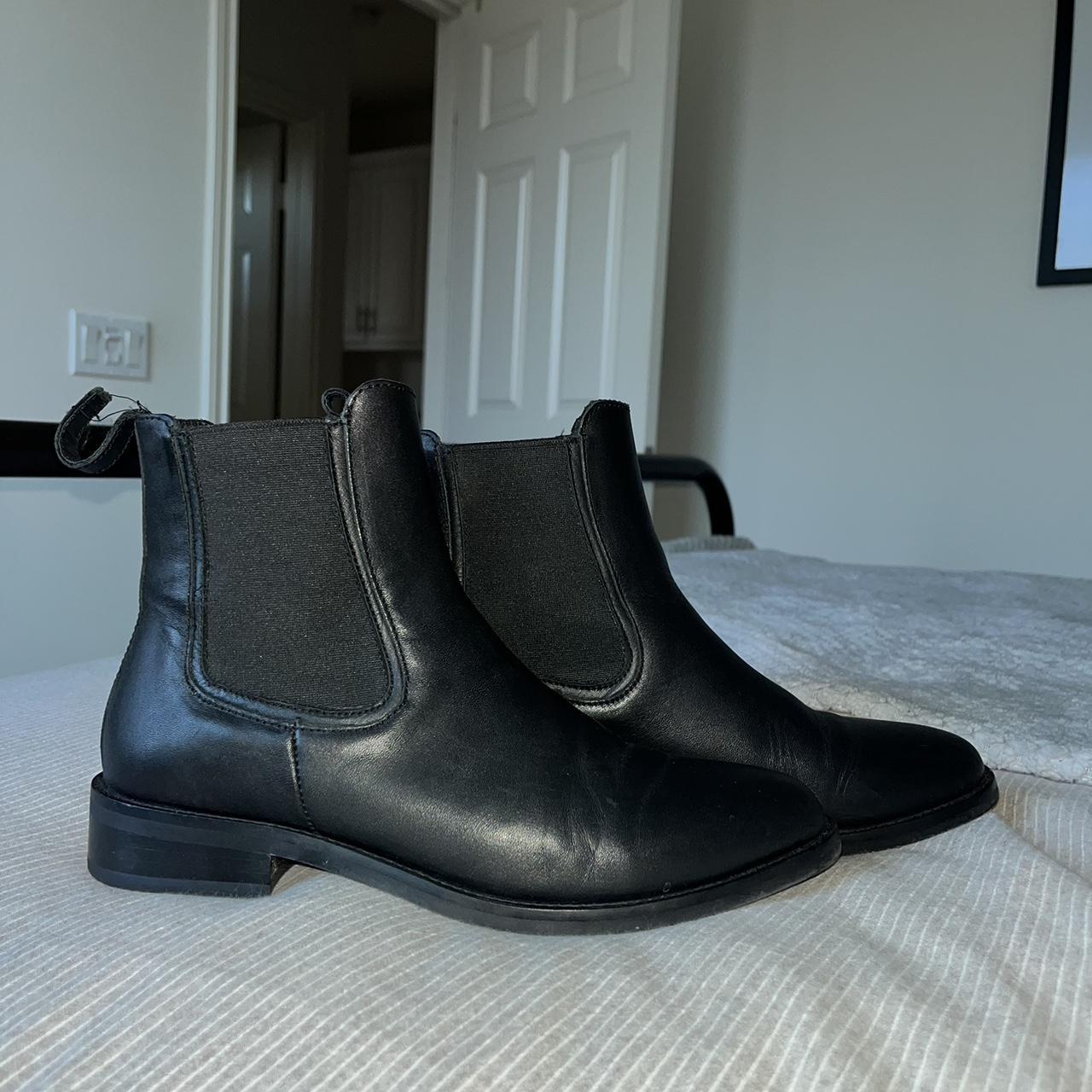 Thursday Boot Co Duchess Boot Size 8 in black Loop... - Depop