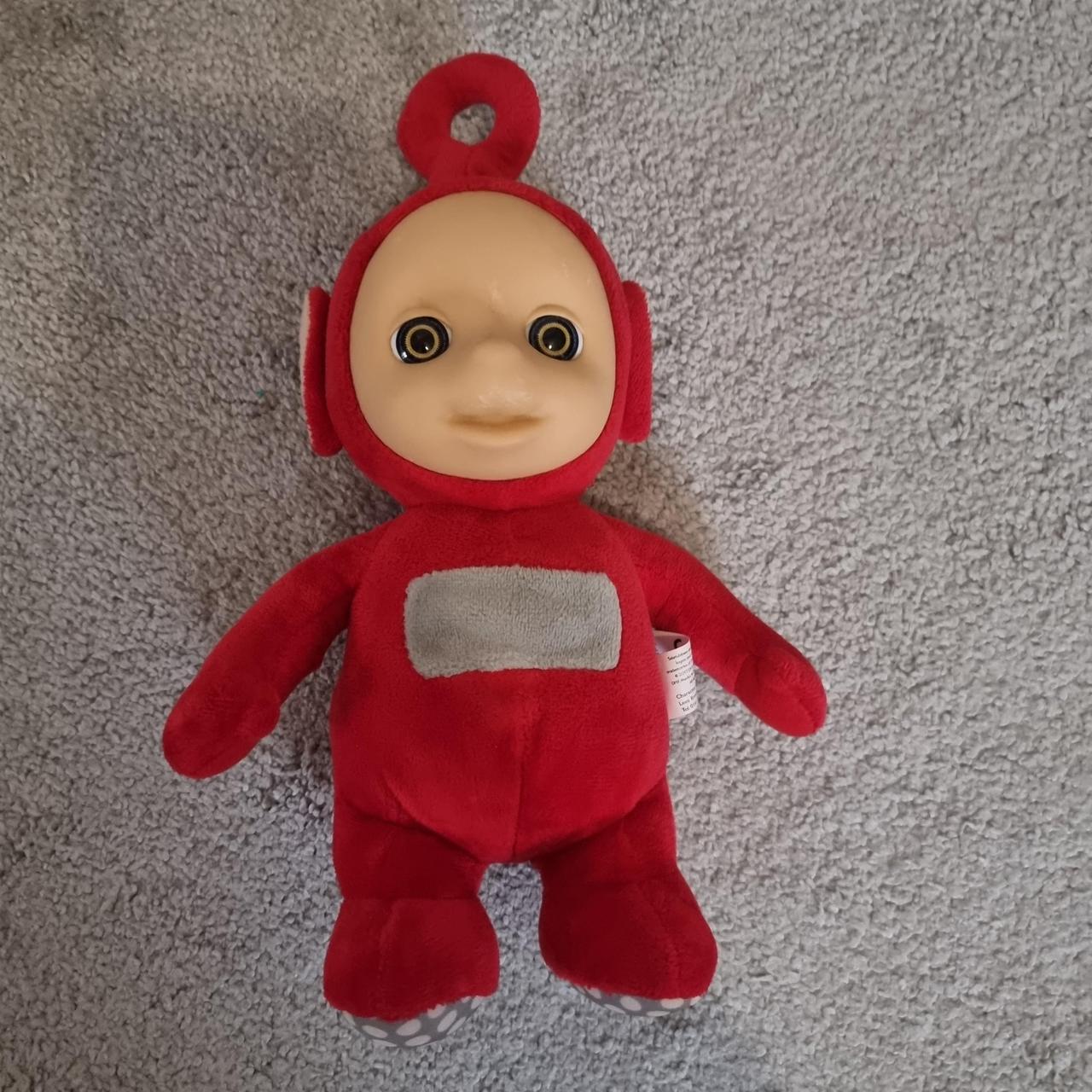 Small telly tubby Po soft toy. It was a talking... - Depop