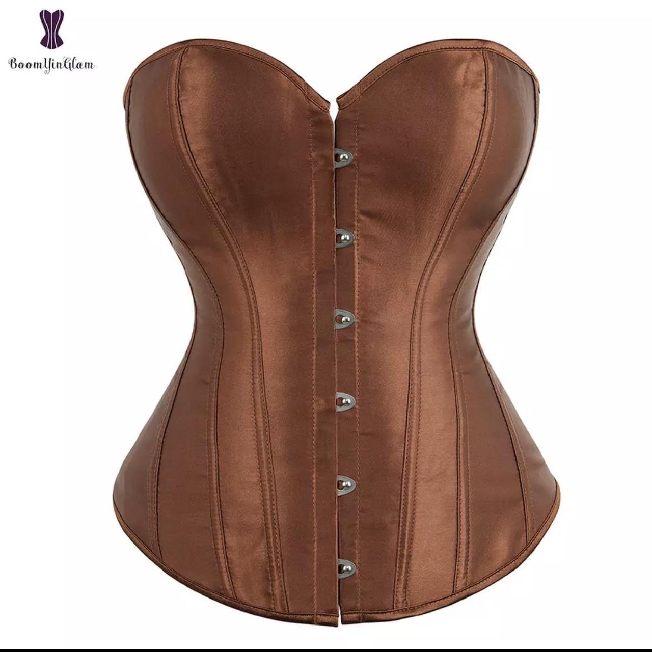 Women's Brown Corset | Depop