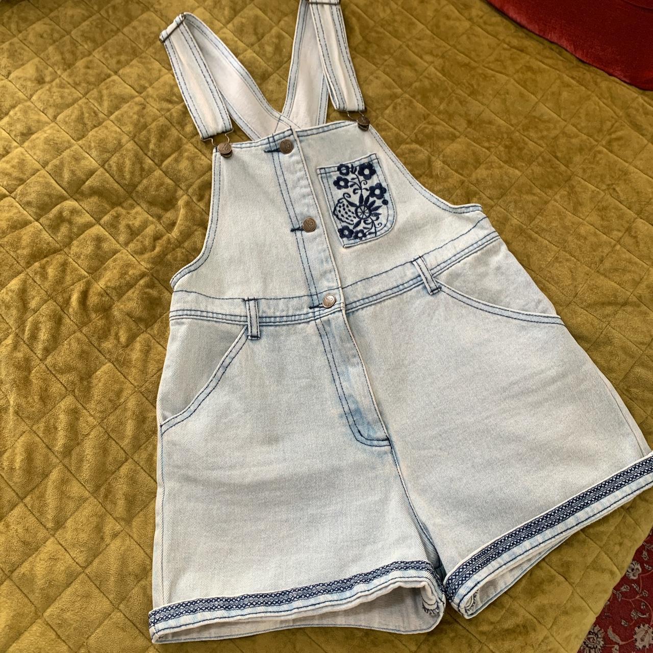 The most incredible Arnhem boho denim overalls... - Depop