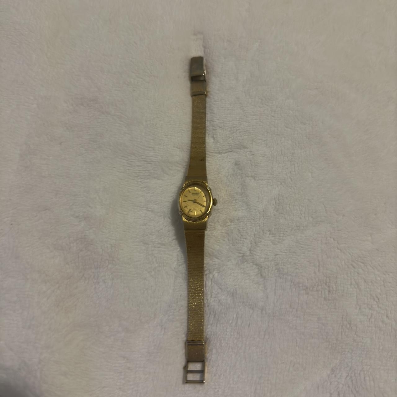 Beautiful Seiko Gold Watch, 6.5” - Depop