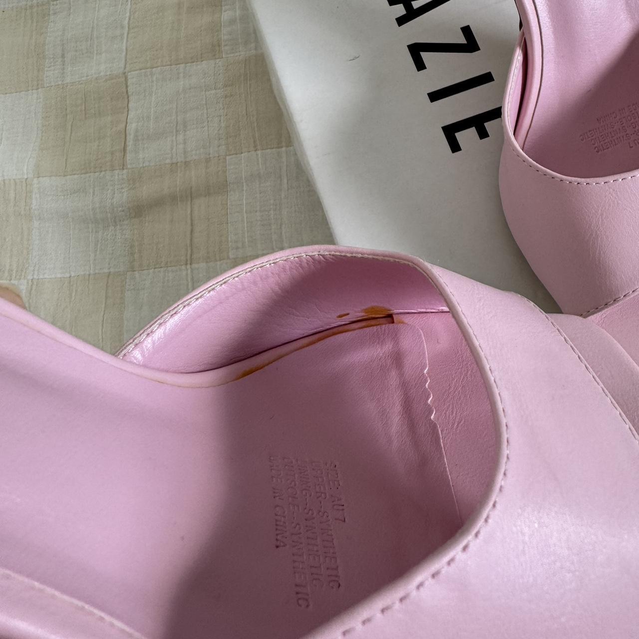 Dazie Pink Ignatia Heels size 7 Bought in early... - Depop