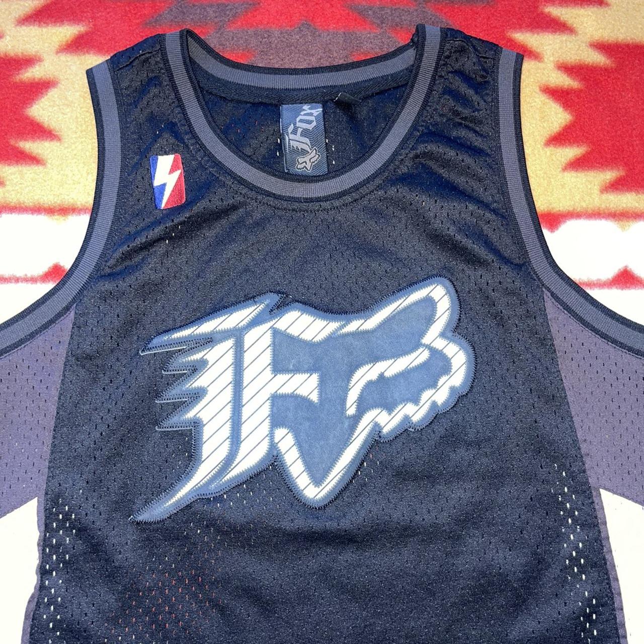 Y2k FOX RACING JERSEY - Depop
