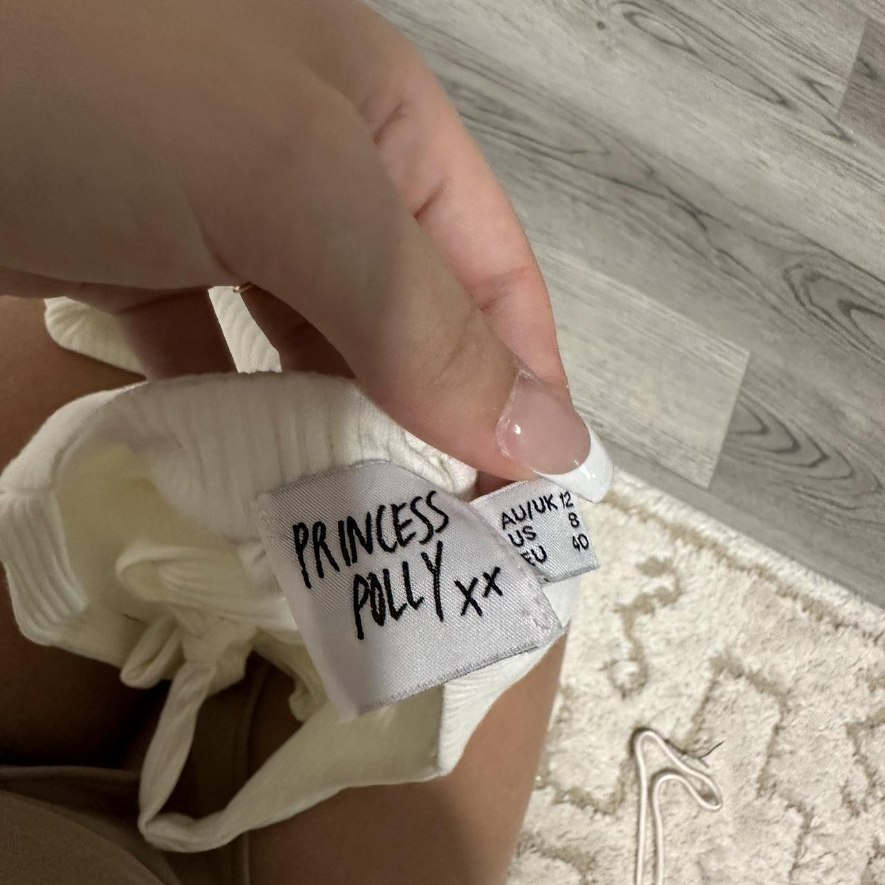 princess polly bodysuit super cute bow ties #preppy... - Depop