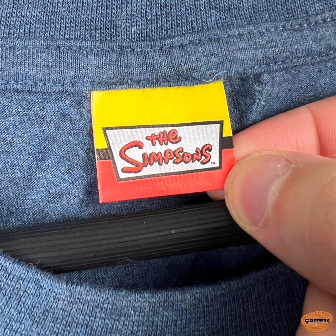 The Simpsons Slow Man At Work T-Shirt Mens Size 2XL... - Depop