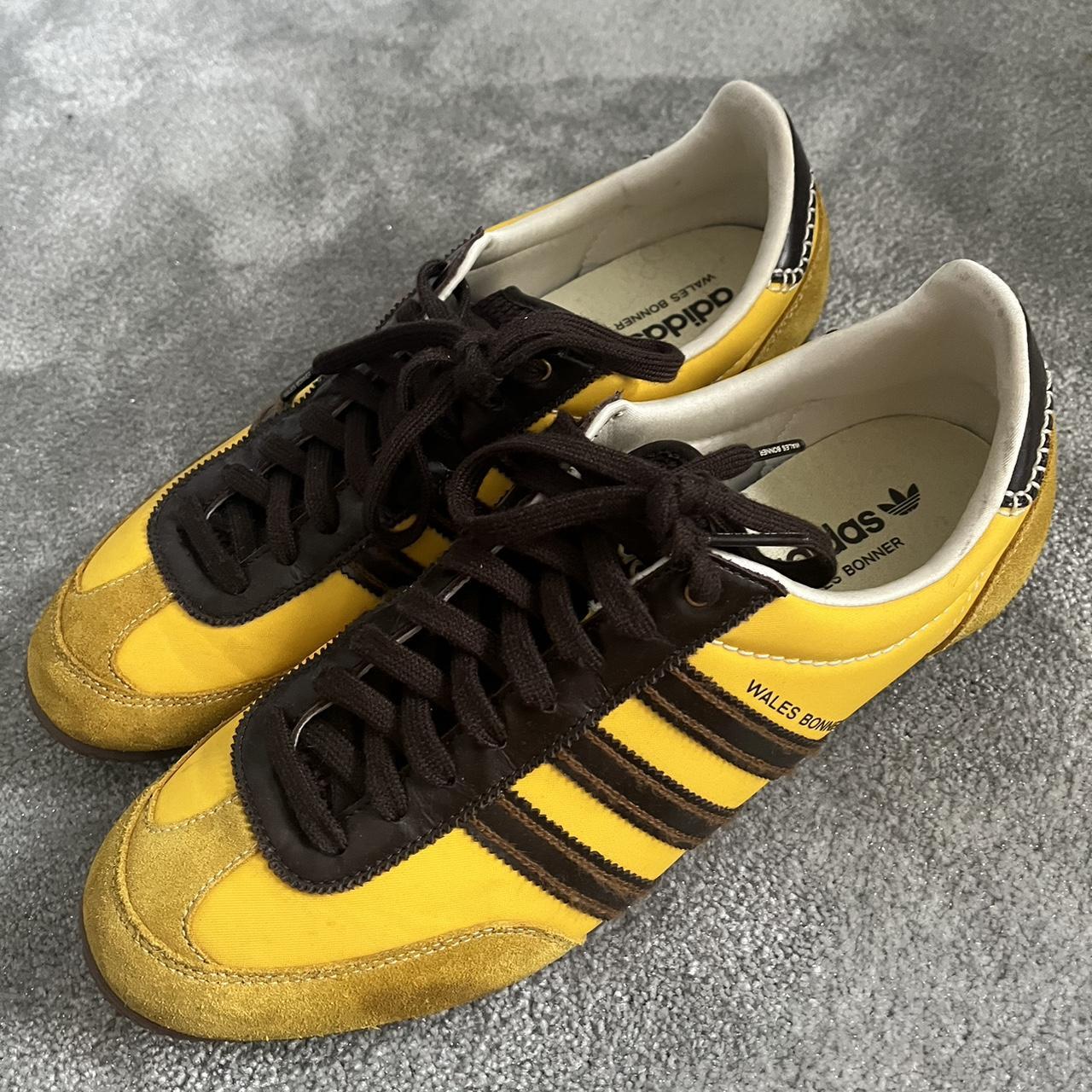 Yellow / Black Wales Bonner X Adidas Samba. Very... - Depop