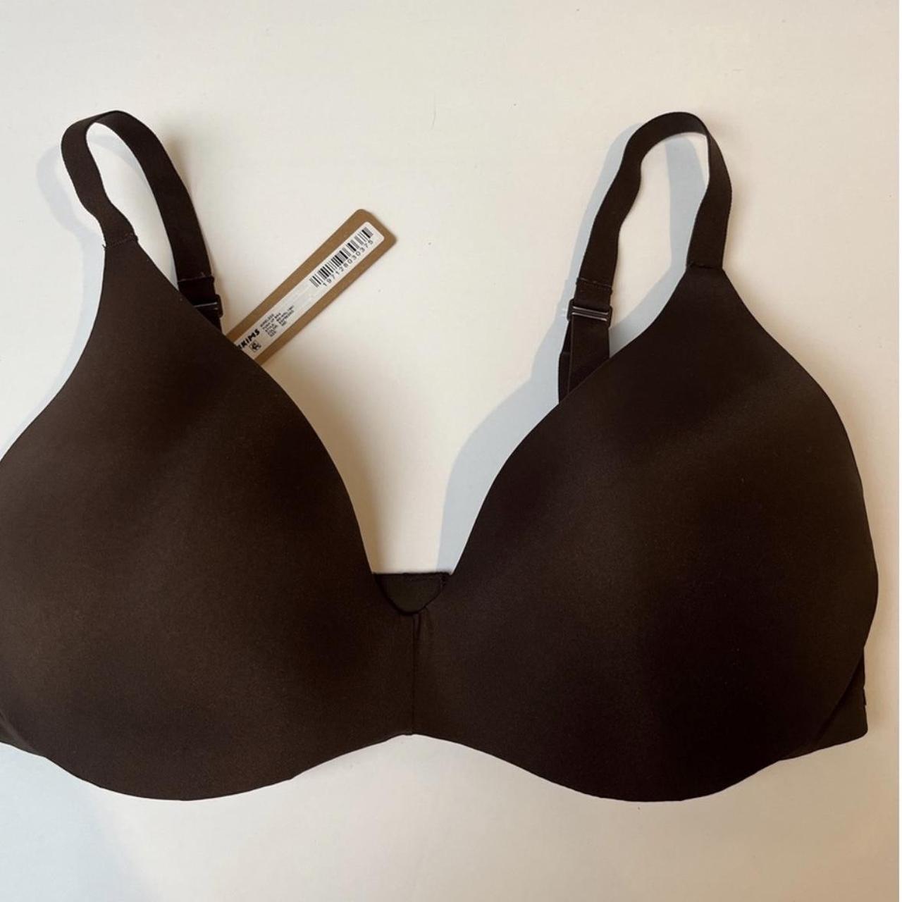 Skims brown bra size 36D NWT #skims - Depop