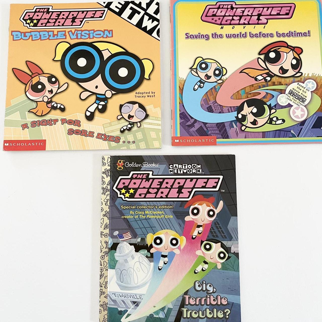 Vintage Cartoon Network The Powerpuff Girls Book... - Depop