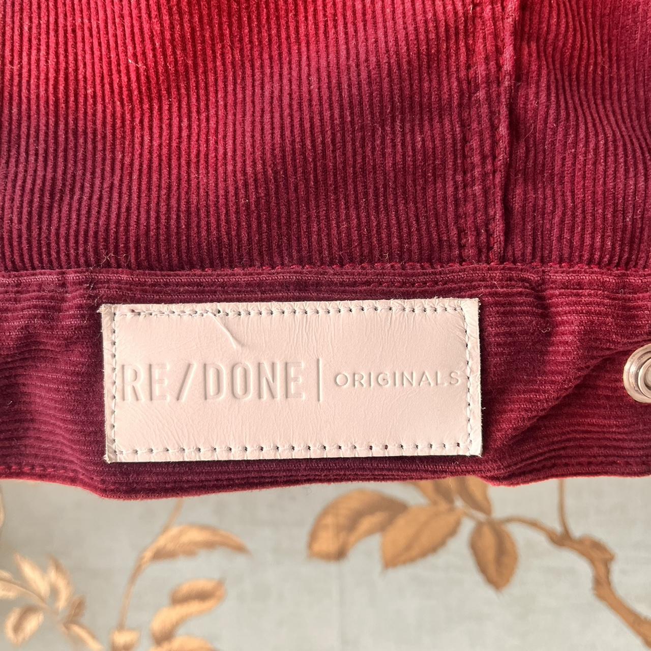 Redone originals maroon corduroy jacket Very thick... - Depop