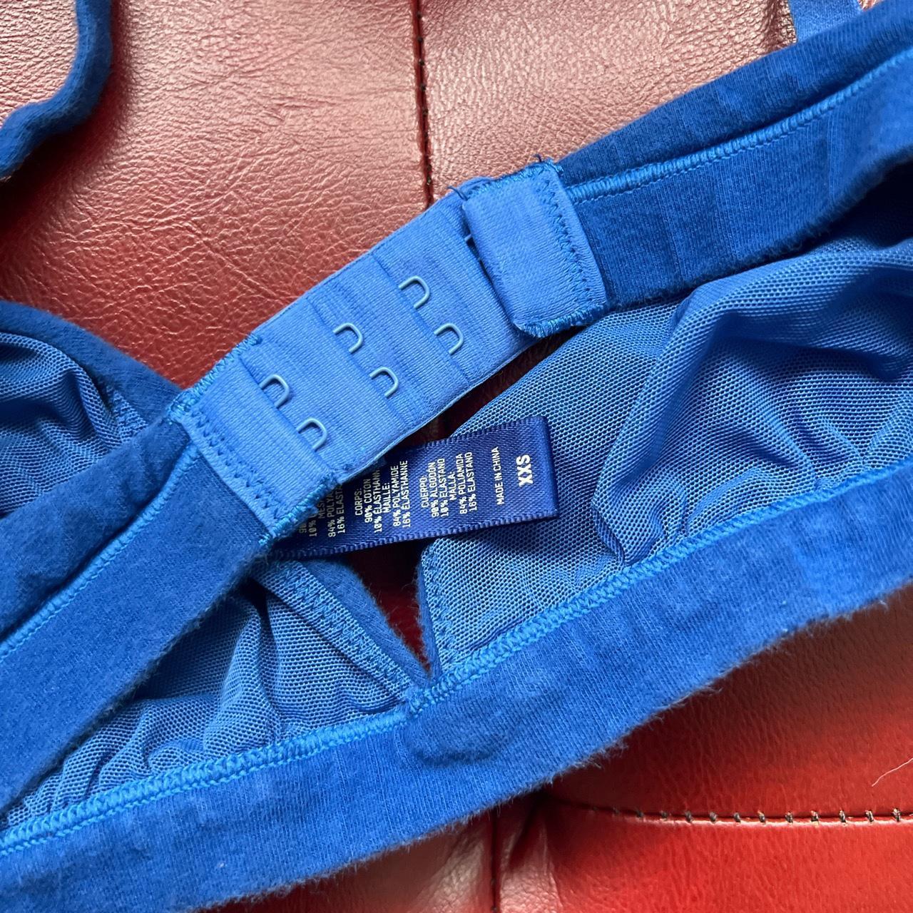 SKIMS royal blue bra super comfy and i love the... - Depop