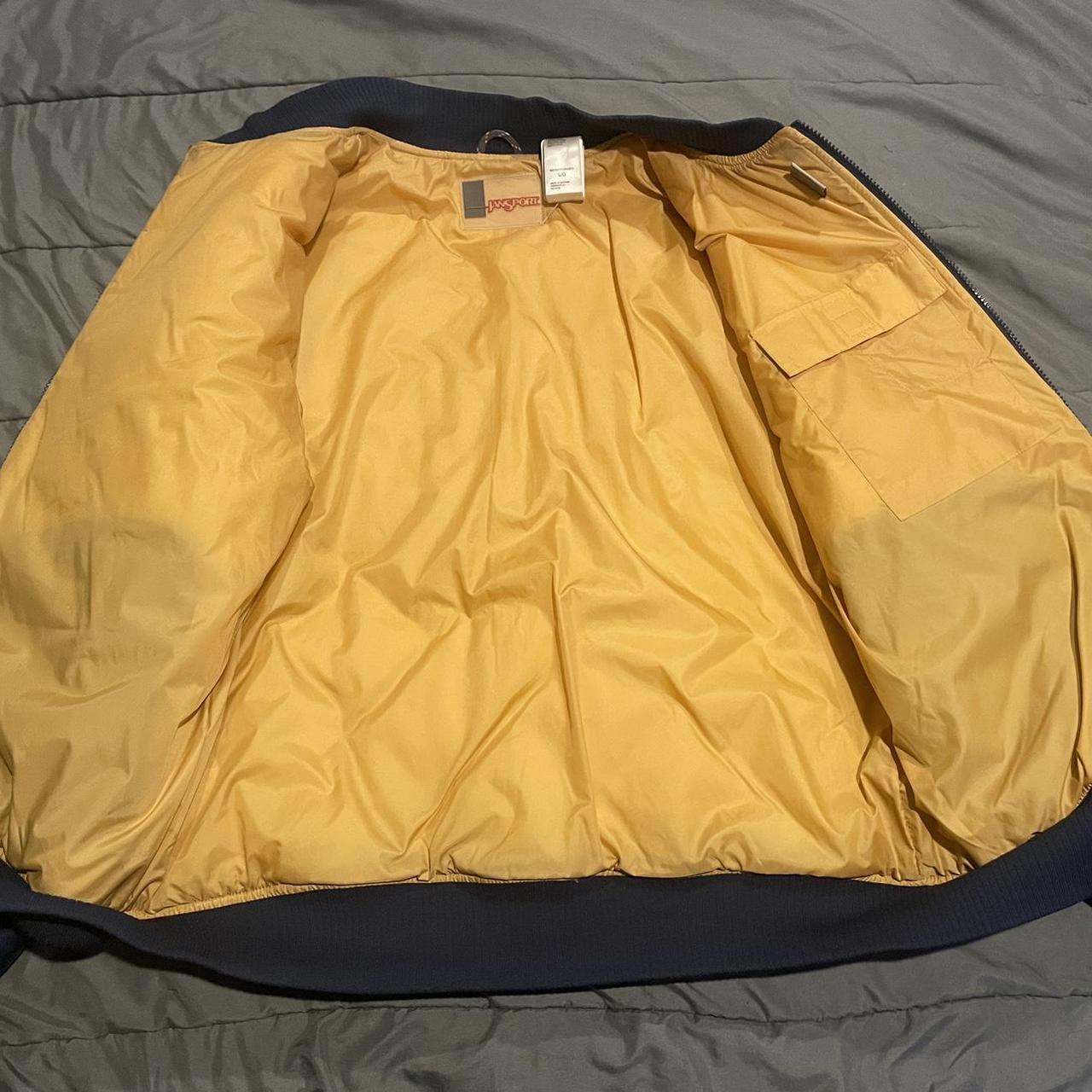 Men’s Large Vintage Jansport jacket diamond quilt -... | Depop