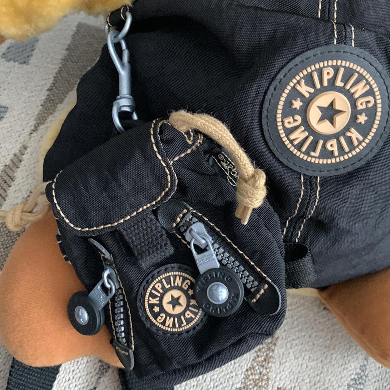 Vintage Kipling plush monkey back pack. It was never... - Depop