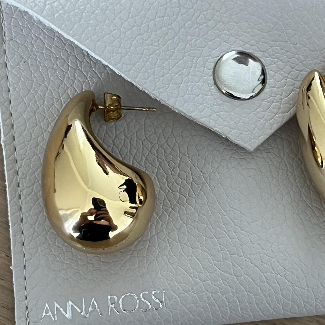 Anna Rossi gold year drop earrings New never... - Depop