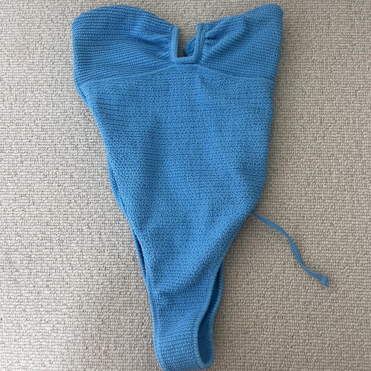 Blue PacSun one piece x small Never worn Literally... - Depop