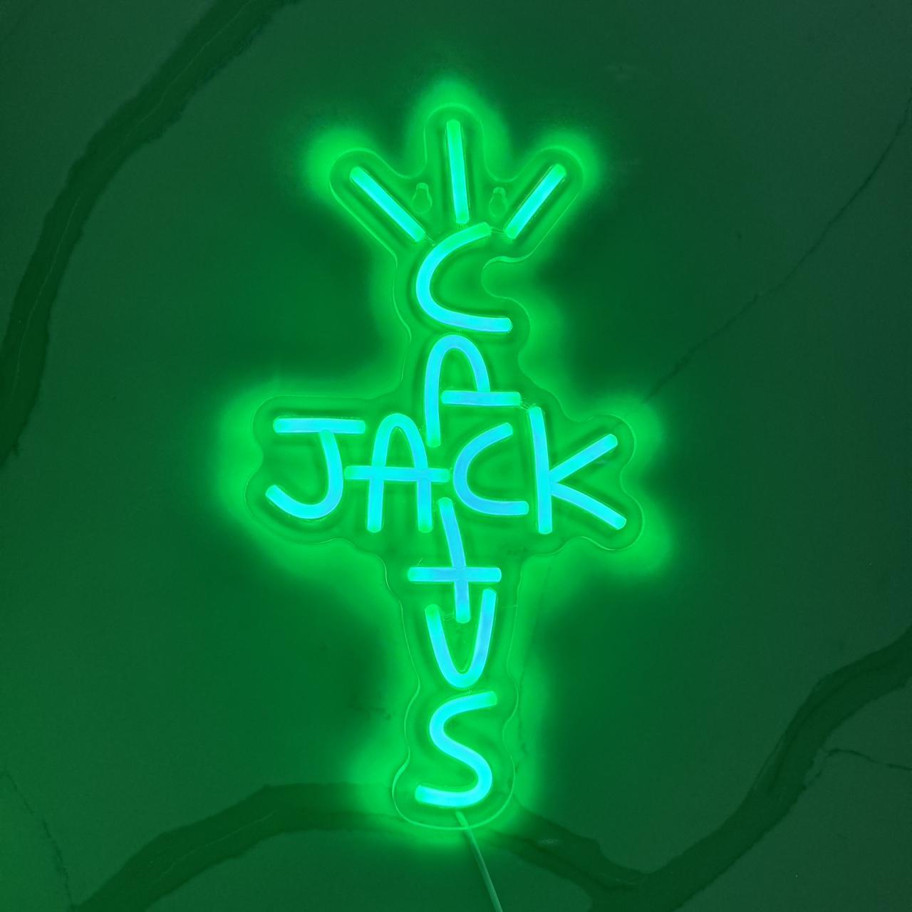 Travis Scott cactus jack neon sign Brand new... | Depop