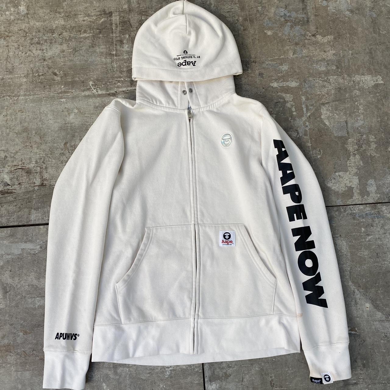 Aape Bathing Ape zip up jacket Size small... - Depop Aape Bathing Ape zip up jacket Size small... - Depop