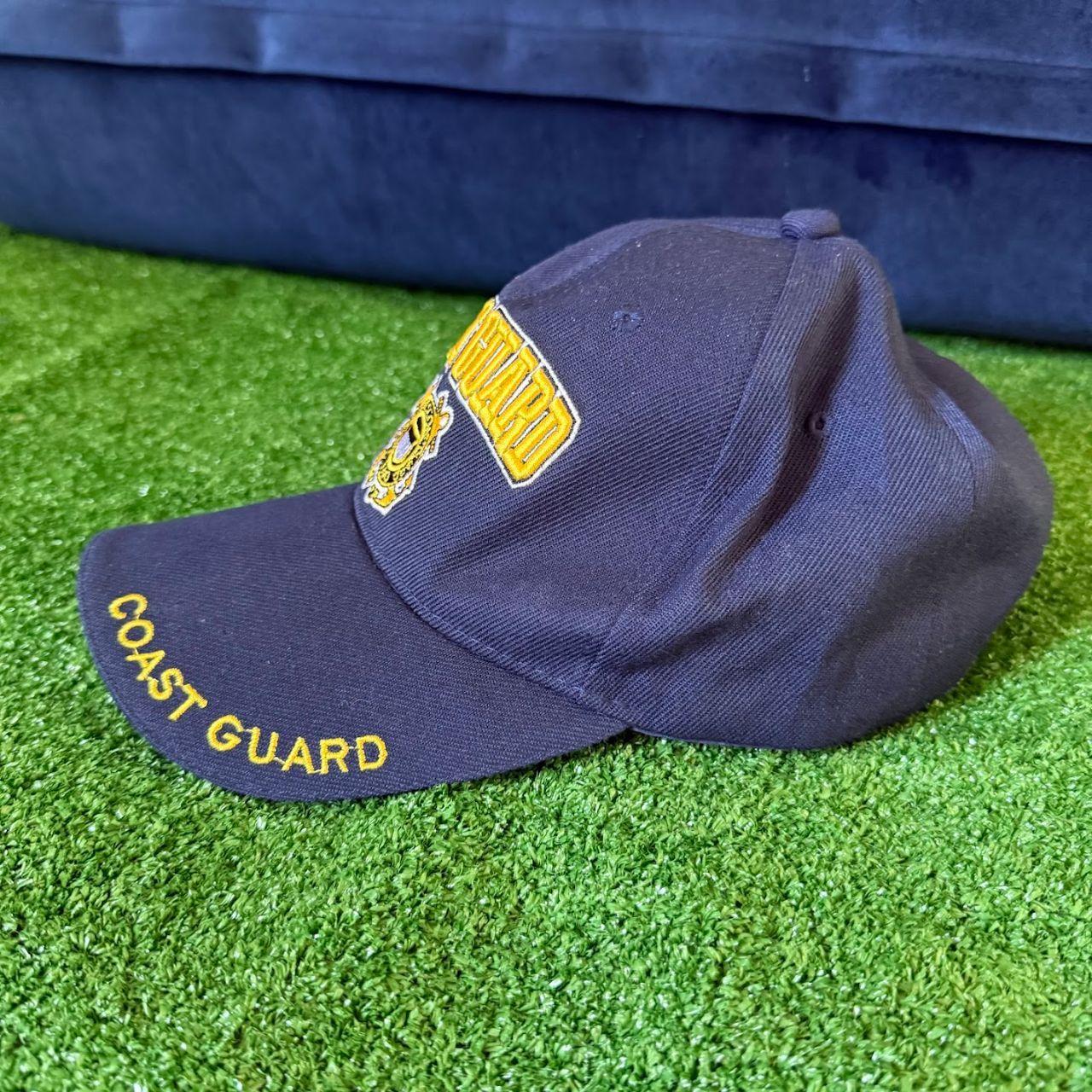 U.S. Coast Guard Insignia 3D Gold Embroider Navy... | Depop