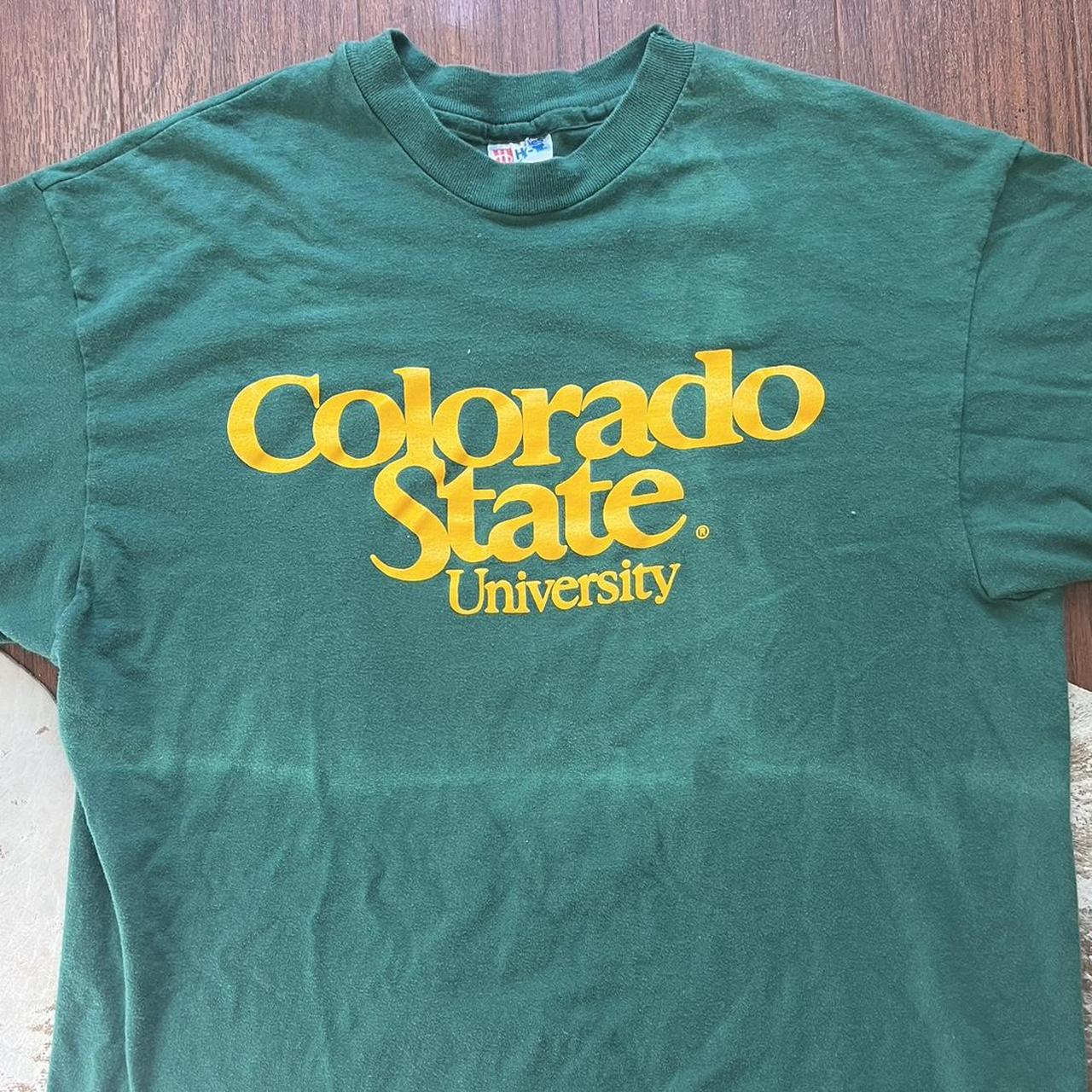Vintage Colorado State University Tee size L... - Depop