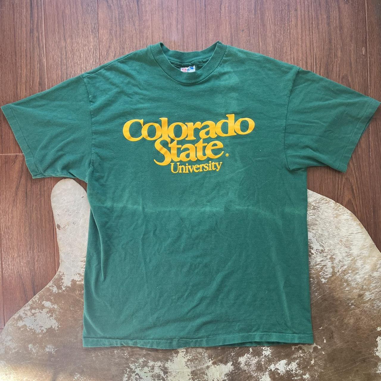 Vintage Colorado State University Tee size L... - Depop