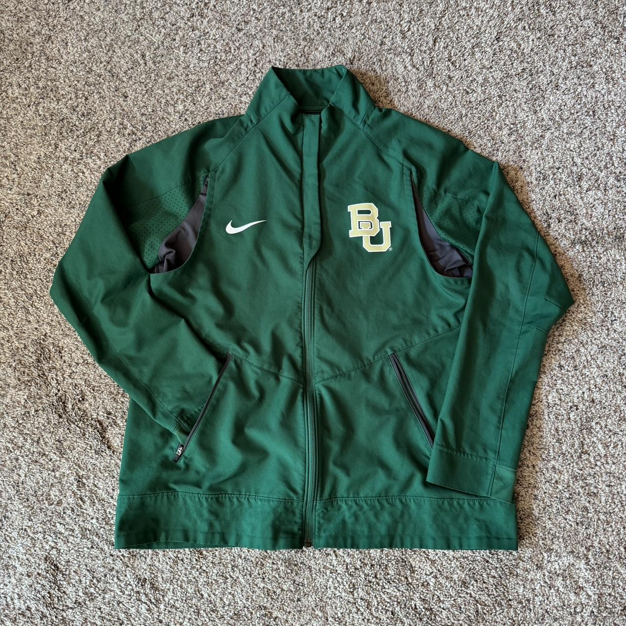 Baylor University full zip Nike jacket /... - Depop