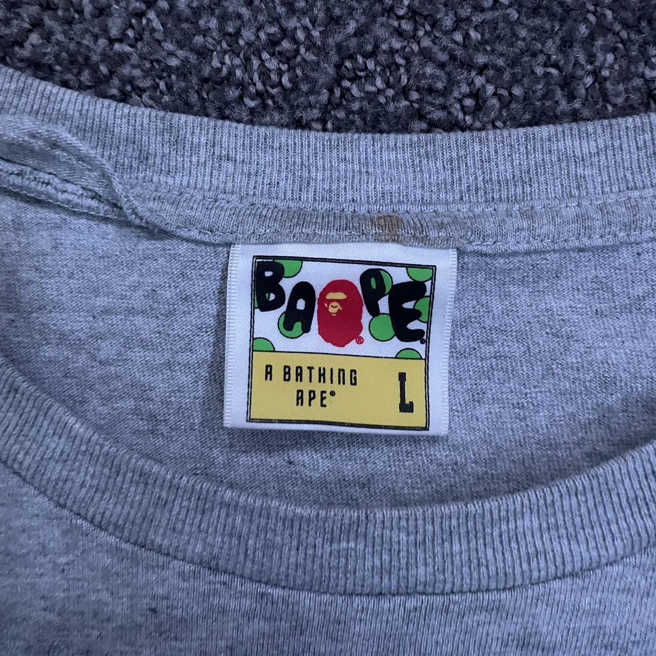 Bathing Ape Tee Vintage Bape Tee size L #bape... - Depop