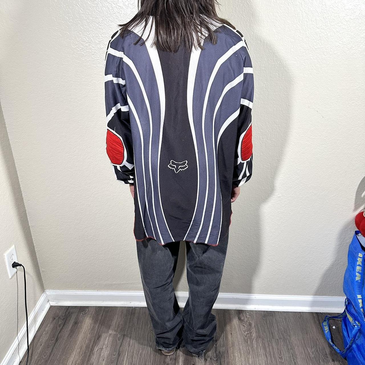 Y2K Fox Racing Motocross Jersey Longsleeve size:... - Depop
