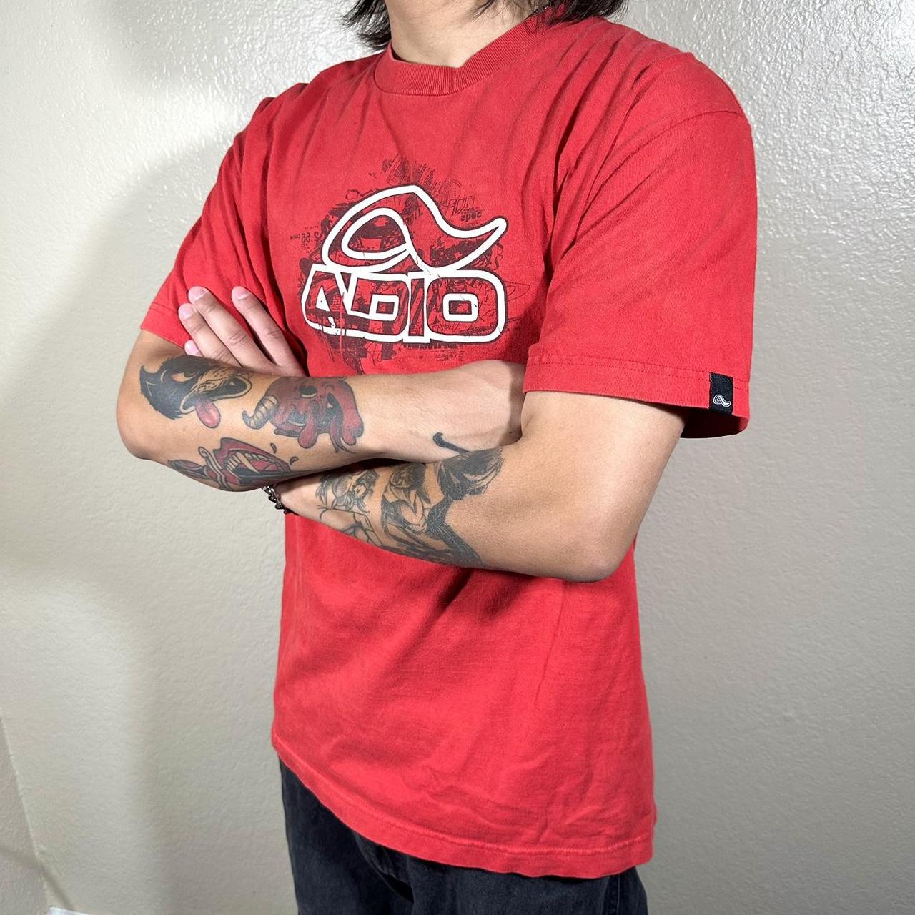 Vintage Adio skate shirt size: Large... - Depop