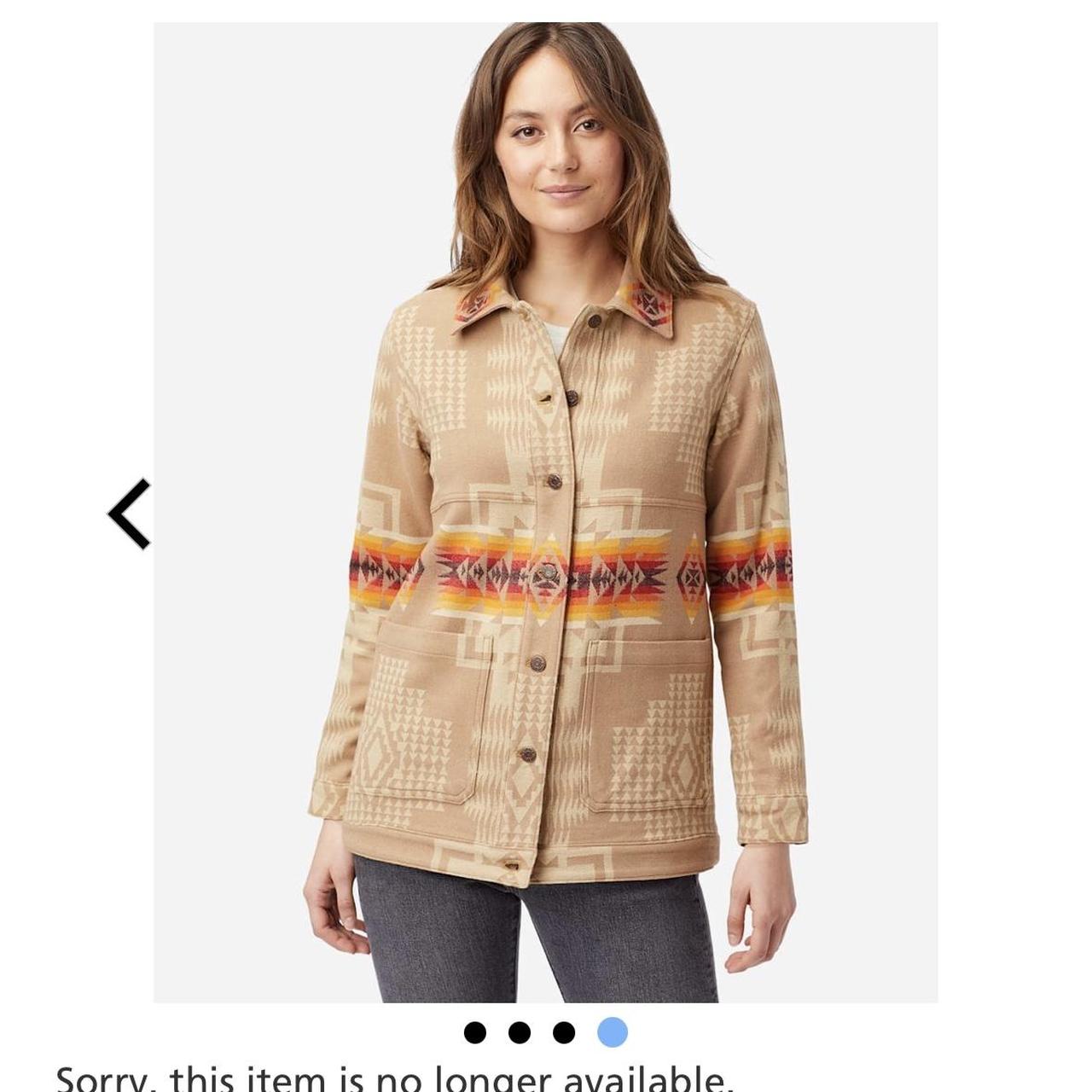 Pendleton JACQUARD BARN JACKET. Chief Joseph print.... - Depop