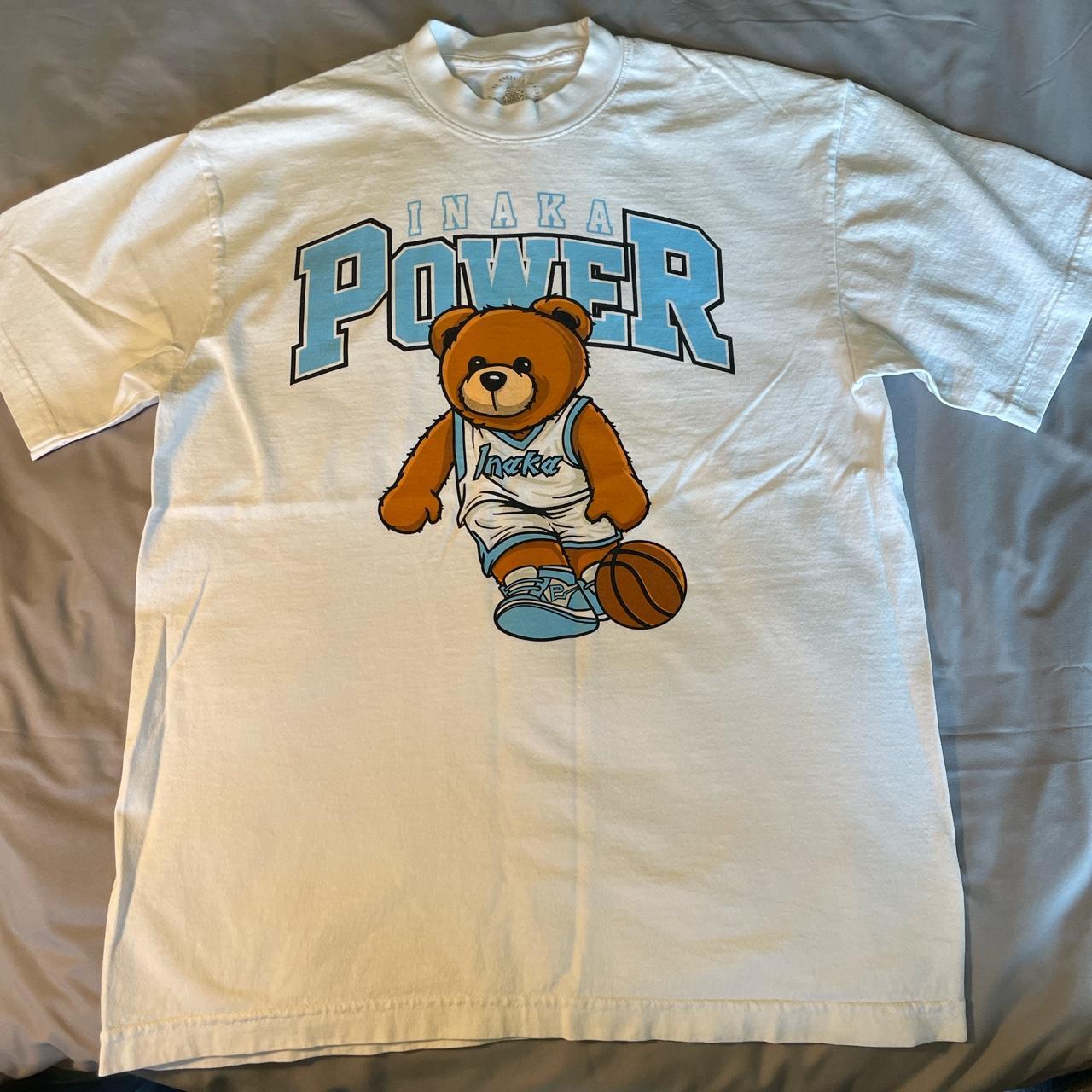 🤩 Inaka Power Graphic Workout Tee - White... - Depop