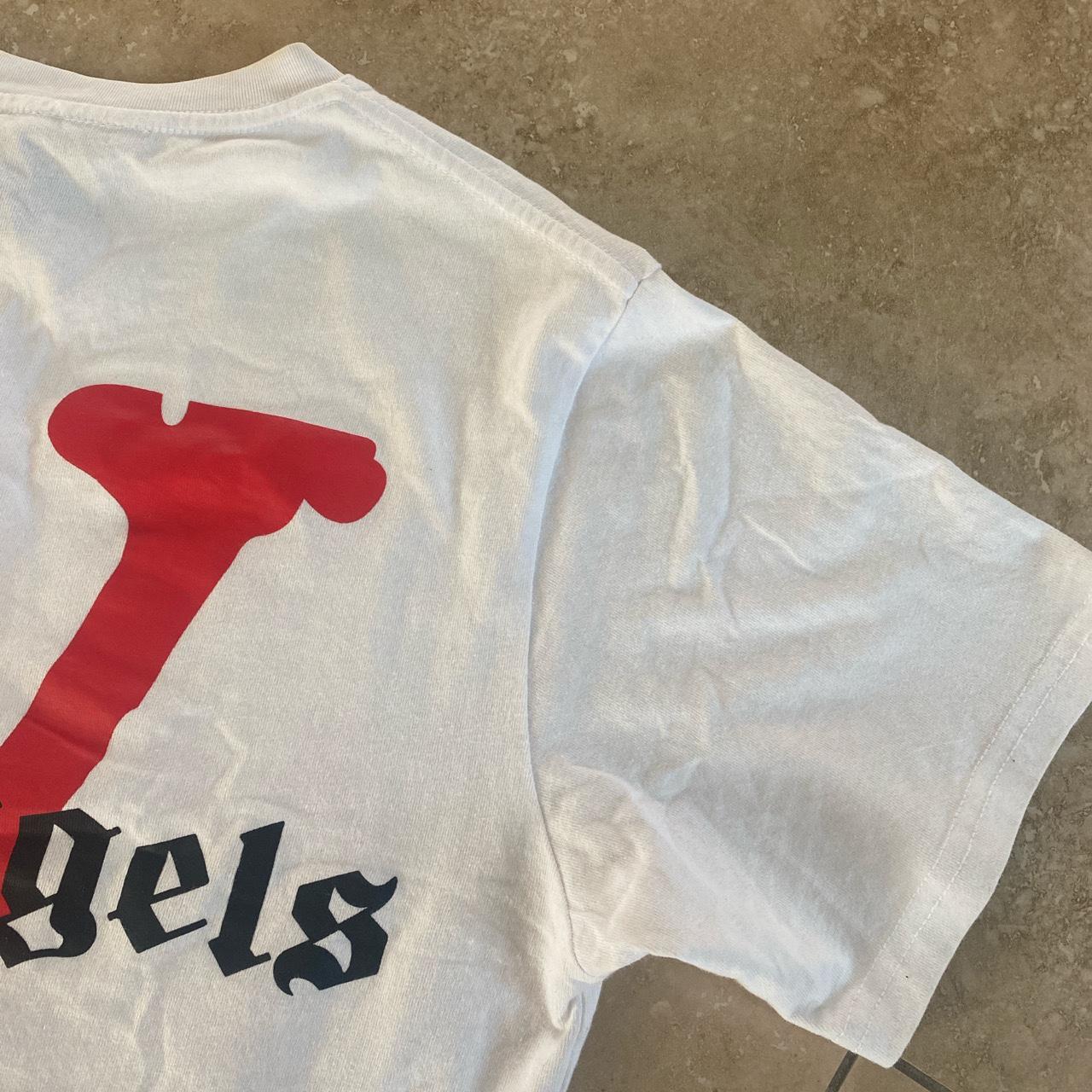 V lone Palm Angels Collab Tshirt Size Large Worn... - Depop