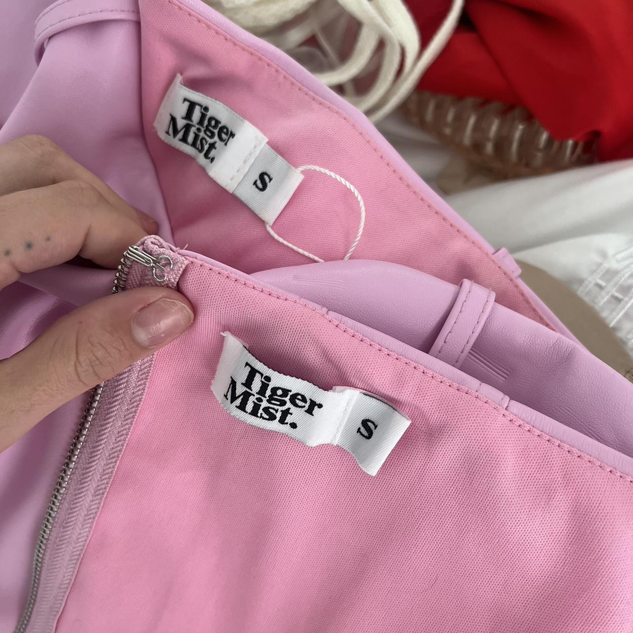 Tiger Mist Women's Pink Dress | Depop